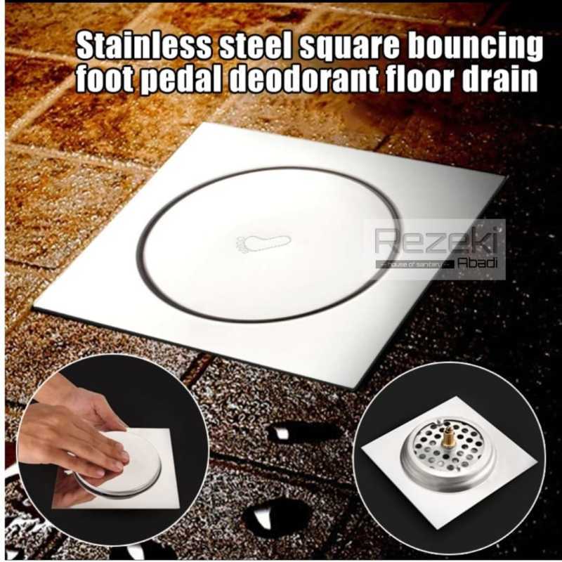 Promo Fs - Rezeki Abadi Floor Drain Model Tekan Saringan Kamar Mandi ...