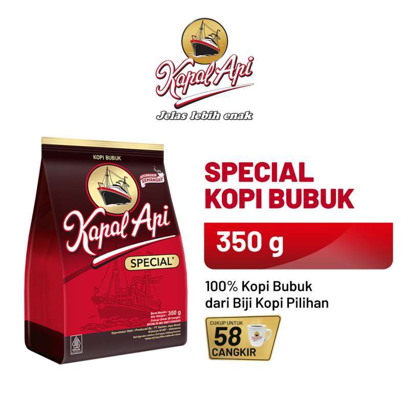 Jual Kapal Api Special 350 Gr Di Seller Kapal Api Flagship Store ...