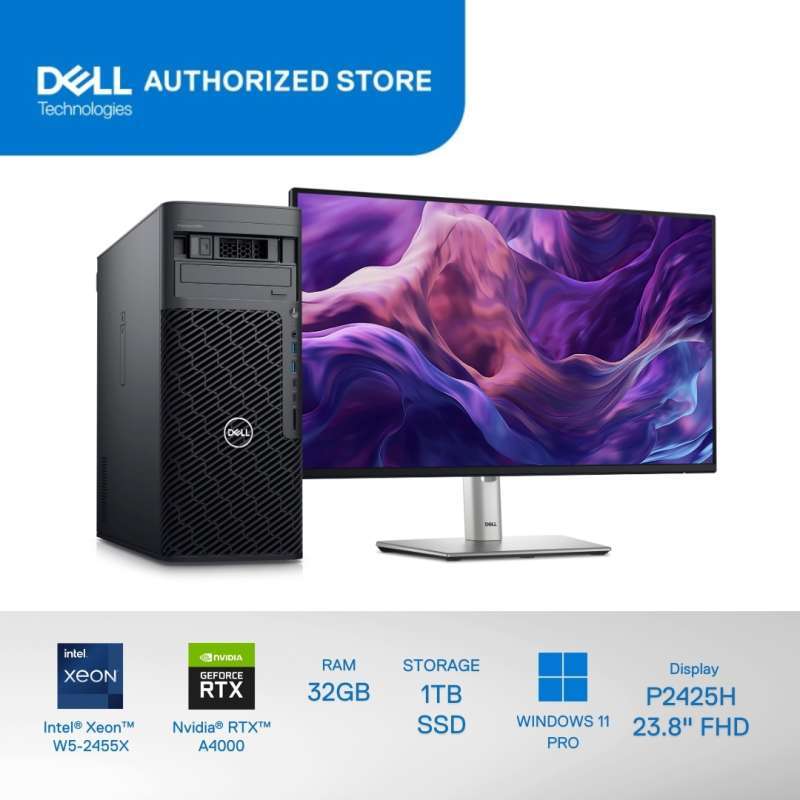Jual Dell Precision T5860 Mt [w5-2455x-32-1t-nvidia Rtx A4000 16gb-w11p ...