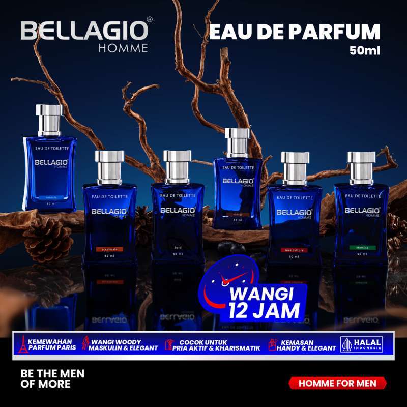 Promo Bellagio Bold Black Edt Parfum Pria [50 Ml] Diskon 20% Di Seller ...