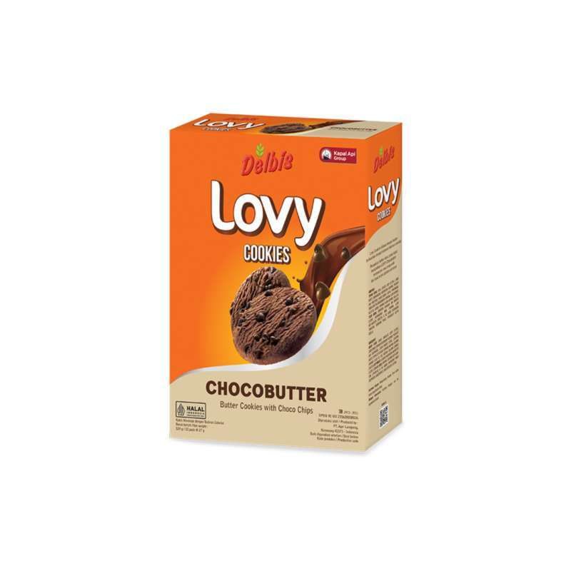 Promo Lovy Cookies Chocobutter Dus (12 Sachet X 27 Gr) Diskon 15% Di ...