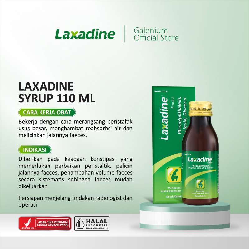 Jual Laxadine Emulsi Obat Kesehatan [110 Ml] Di Seller Galenium (g ...