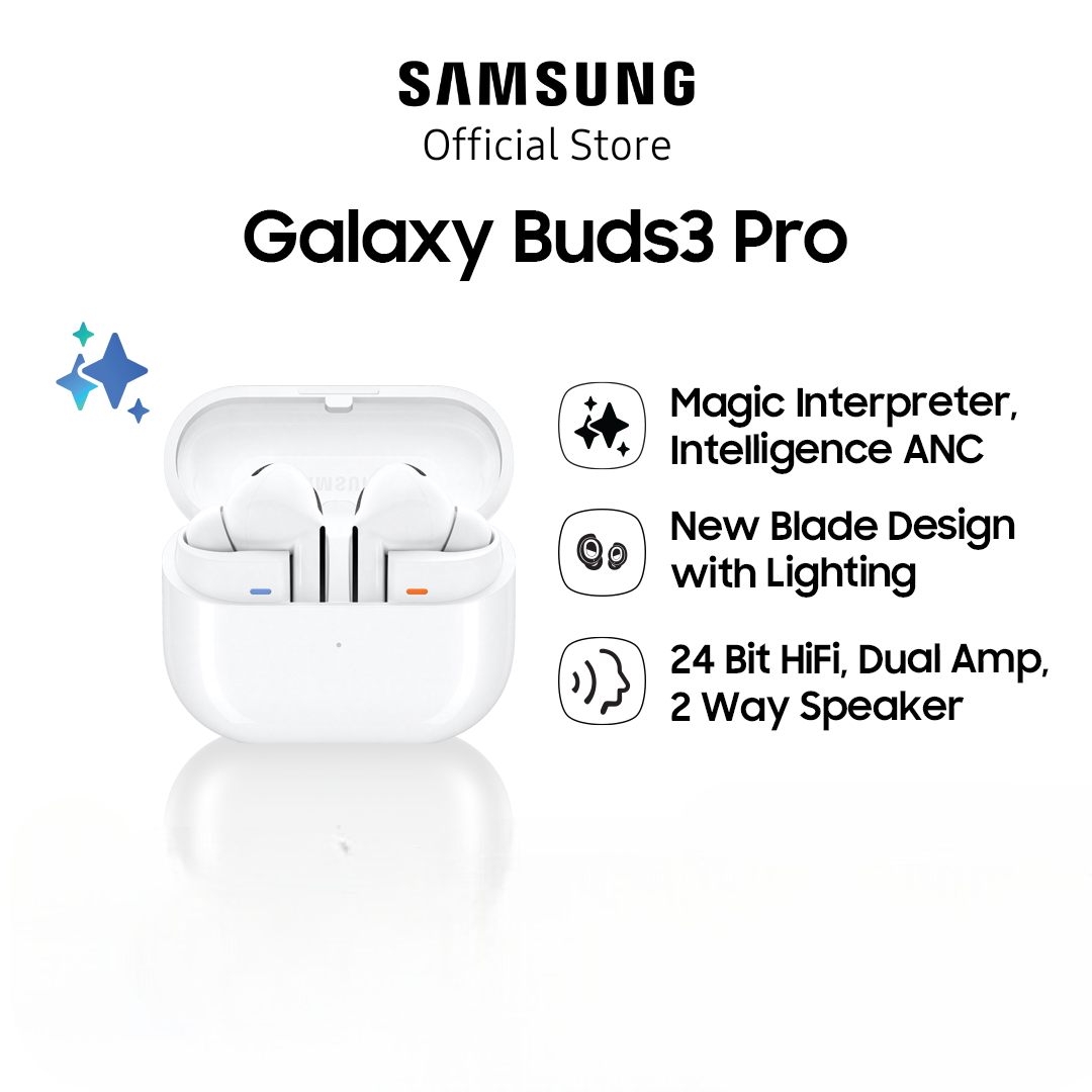 Jual Samsung Galaxy Buds3 Pro Bluetooth Earbuds, Adaptive Noise Control ...