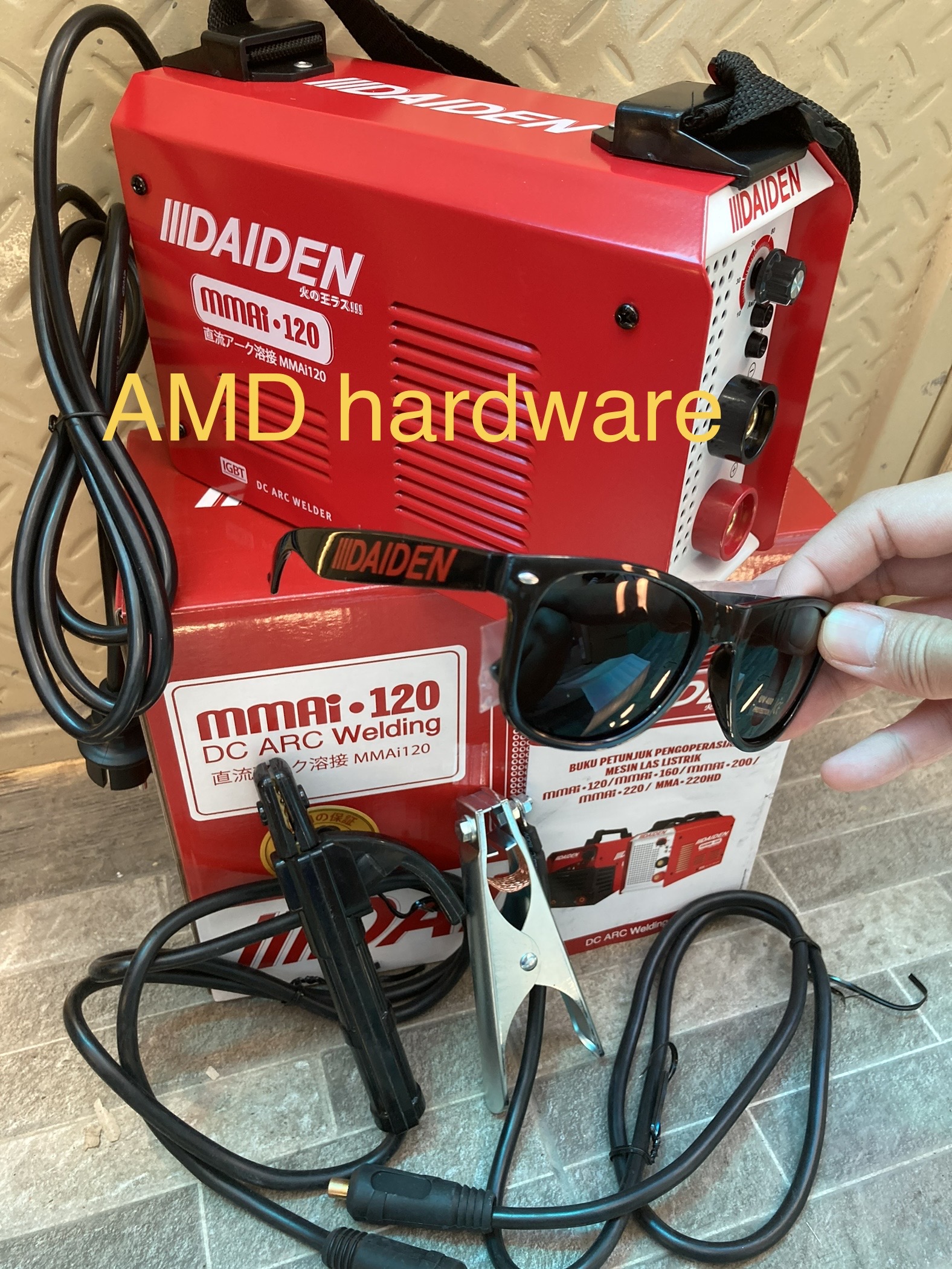 Jual Daiden Mmai 120 Mesin Las Mma 120 Travo Trafo Las Inverter Mmai120 Original Japan Mma120 Di ...