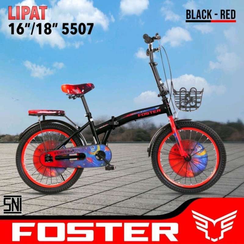Jual Sepeda Anak Lipat Foster Ctb Fold Ukuran 16 Inch / 18 Inch 5507-1 ...