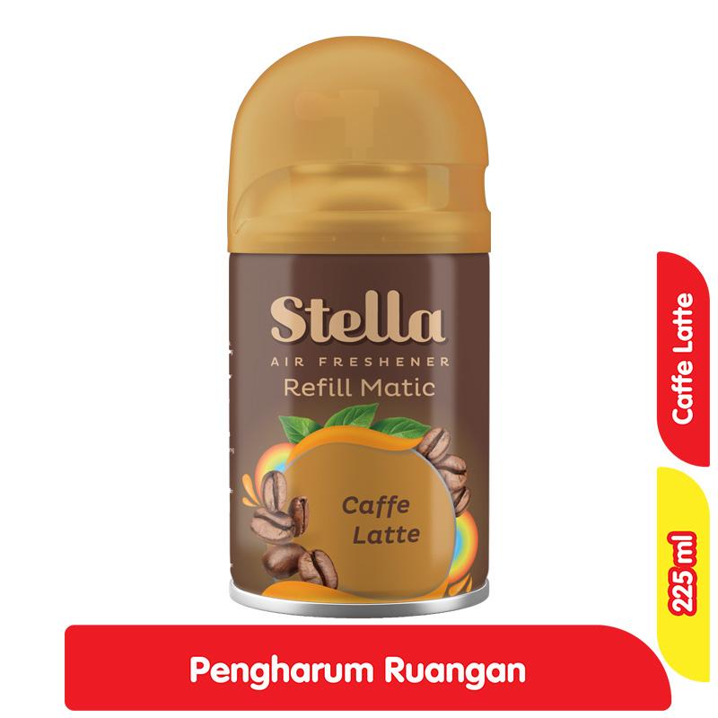 Jual Stella Pengharum Ruangan Refill Matic Caffe Latte 225 Ml Di Seller ...