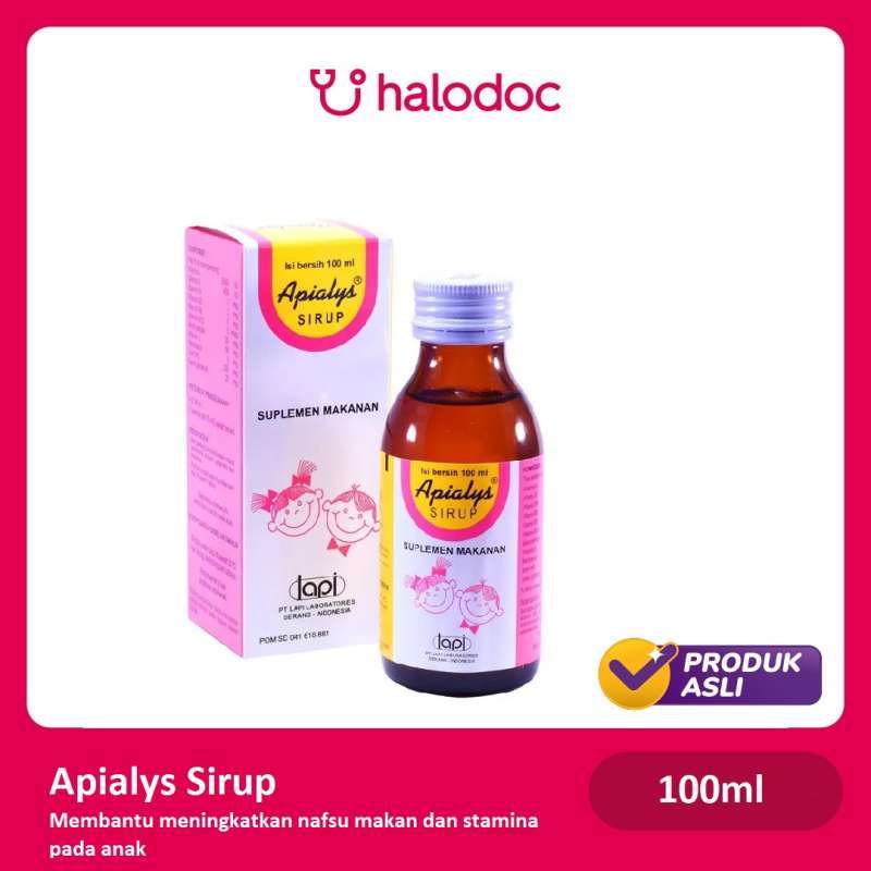Jual Apialys Sirup 100 Ml Di Seller Halodoc Official Store - Apotik ...