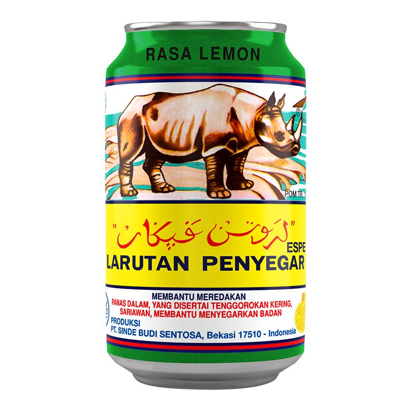 Promo SINDE Larutan Penyegar Cap BADAK Lemon 320 ml Diskon 13% di ...