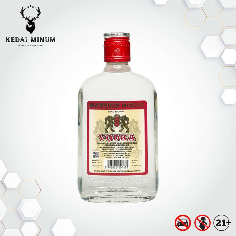 Jual Mansion House Vodka Spirits Minuman Alkohol [350 Ml] Di Seller ...