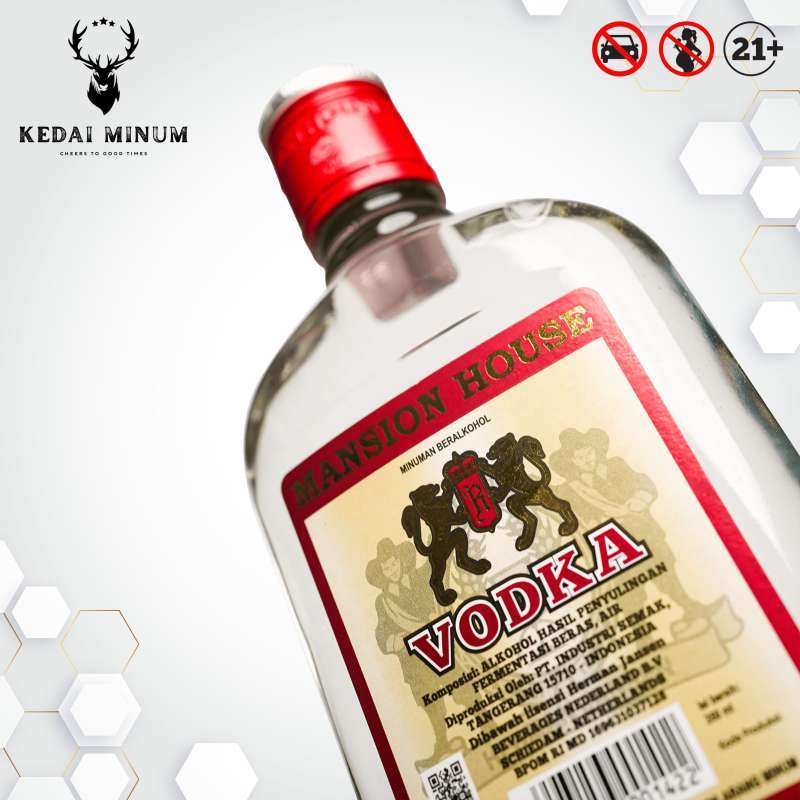 Jual Mansion House Vodka Spirits Minuman Alkohol [350 Ml] Di Seller ...