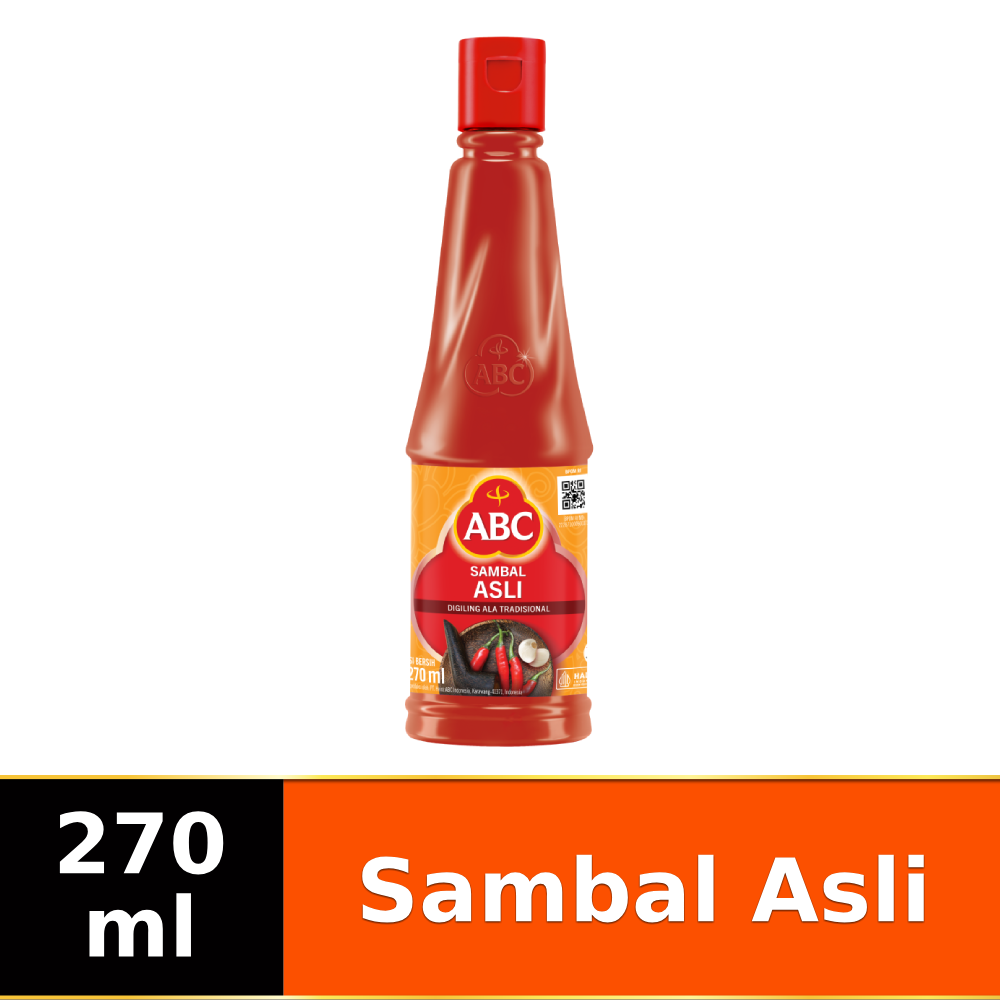 Promo Abc Sambal Asli 270 Ml Diskon 12% Di Seller Abc Heinz Official Store - Pabuaran Tumpeng ...