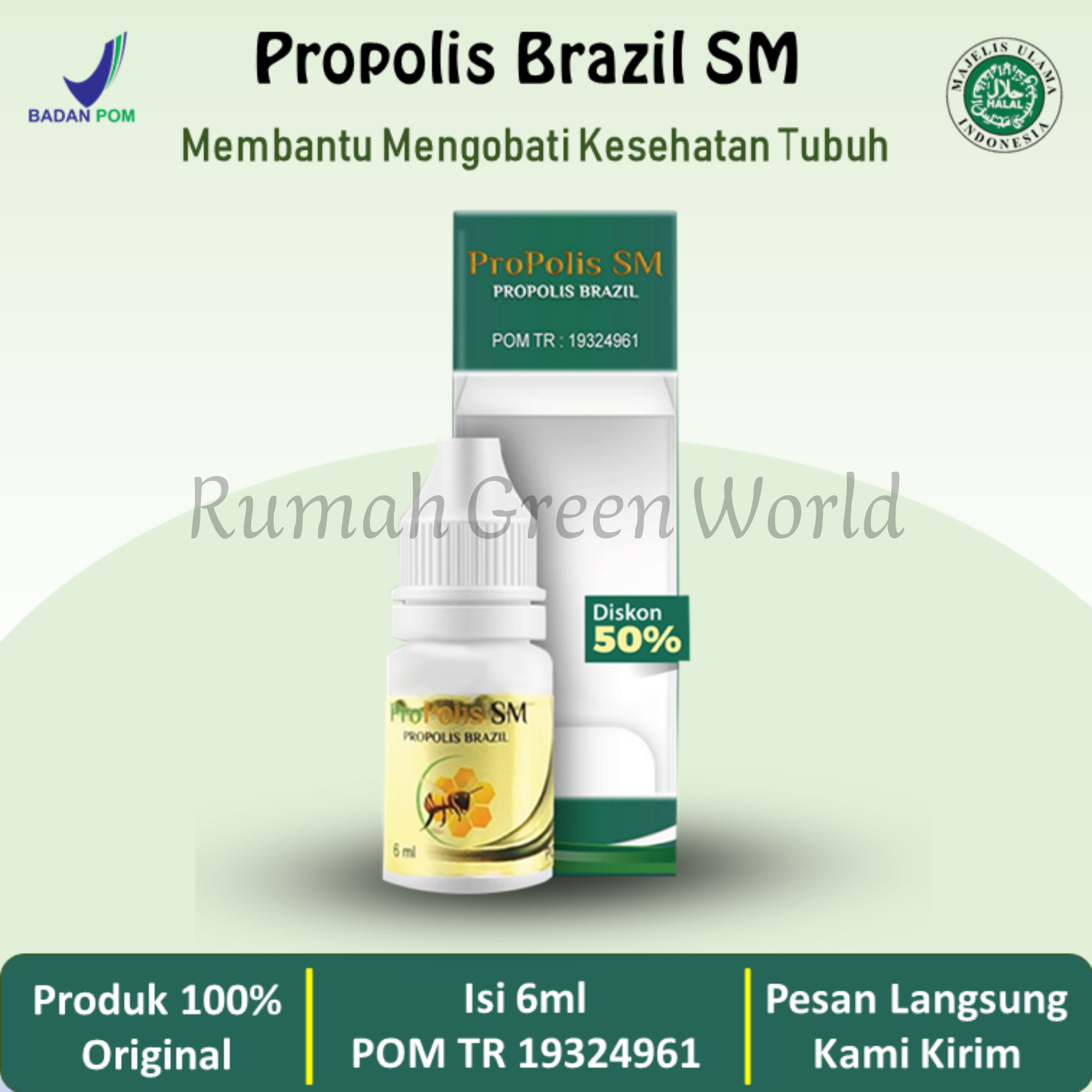 Promo Propolis sm Obat Telinga Tuli Sebelah [Original] Diskon 47% di ...