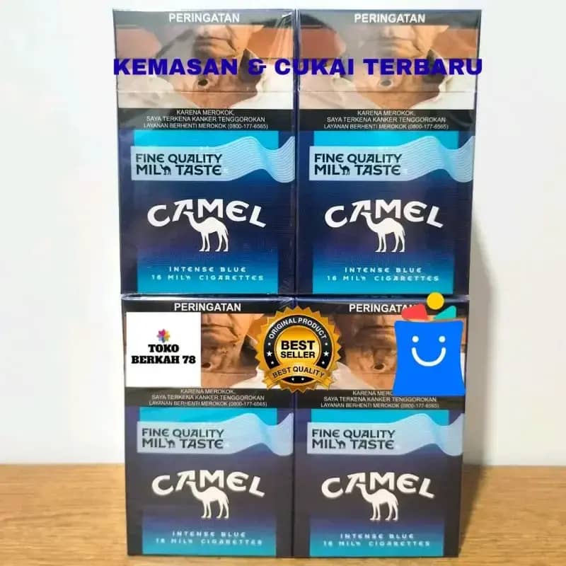 Jual Rokok Camel Intense Blue / Rokok Camel Mild Biru 16 Batang ( Slop ...