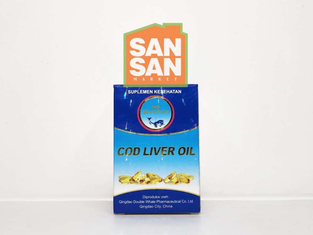 Jual Samco Cod Liver Oil Cap Ikan Paus 100 Capsules Di Seller Sansan ...