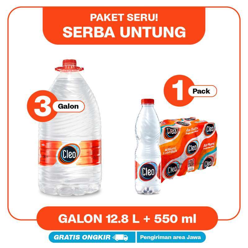 Cleo Botol 1 Liter 🔥 Harga Grosir Juni 2026