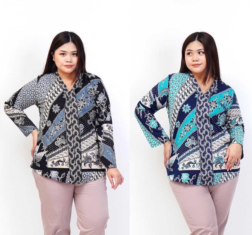 Model Baju Batik Elegan Lengan Panjang Inspirasi Model Atasan Batik