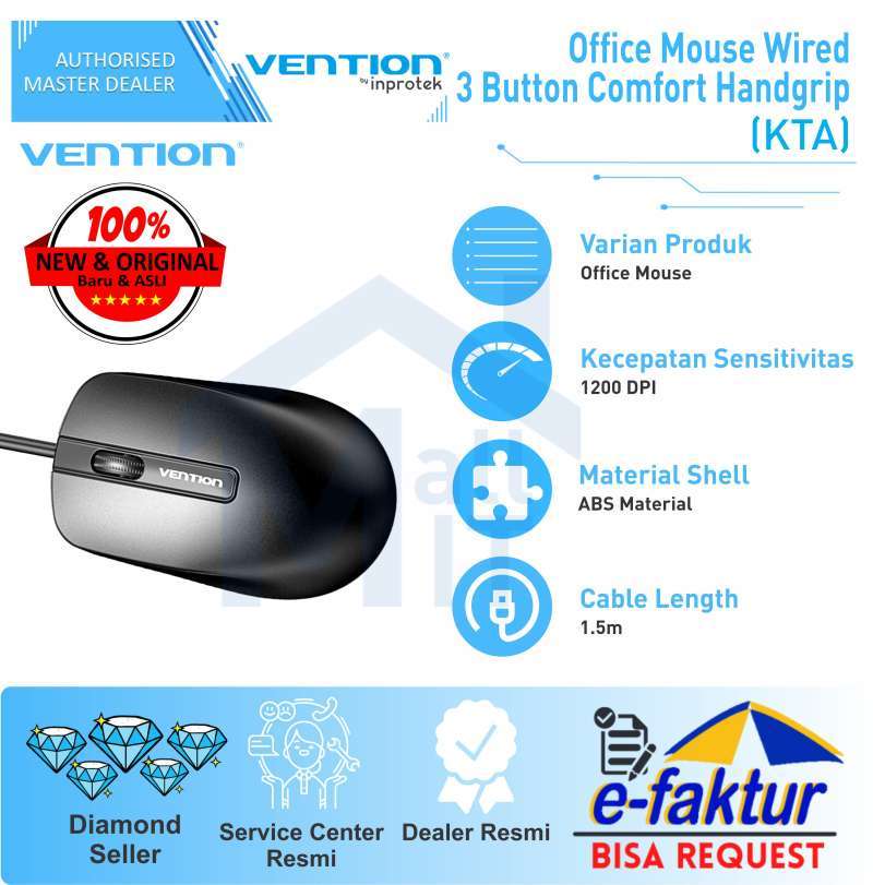 Jual Vention Mouse Cable Wireless Mouse Bluetooth Optical Usb 1200 Dpi For Pc Laptop Mac Windows ...