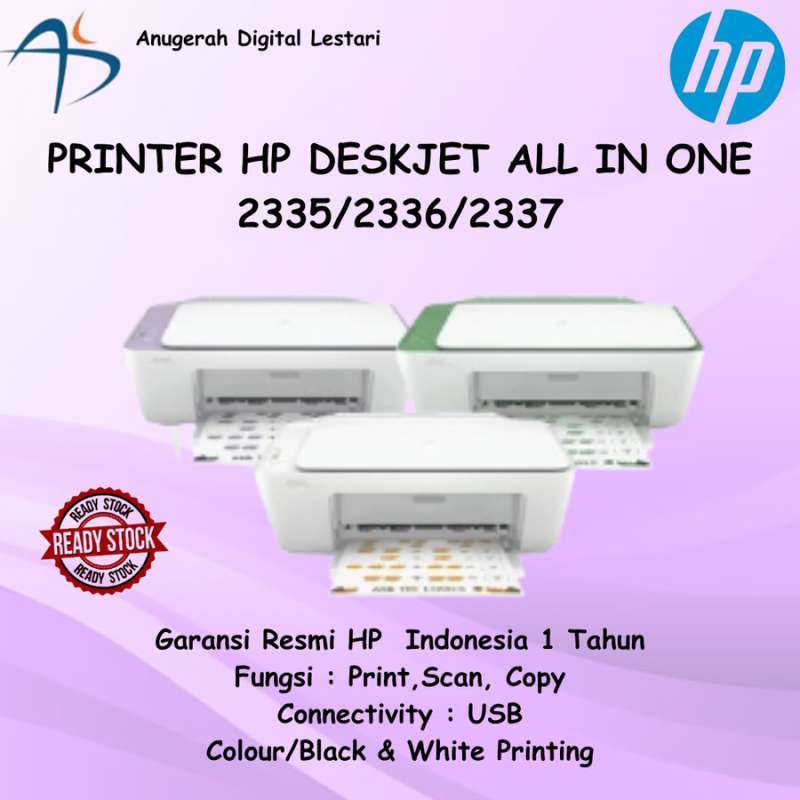Jual Printer Hp 2335/2336/2337 Deskjet All In One Print Scan Copy ...