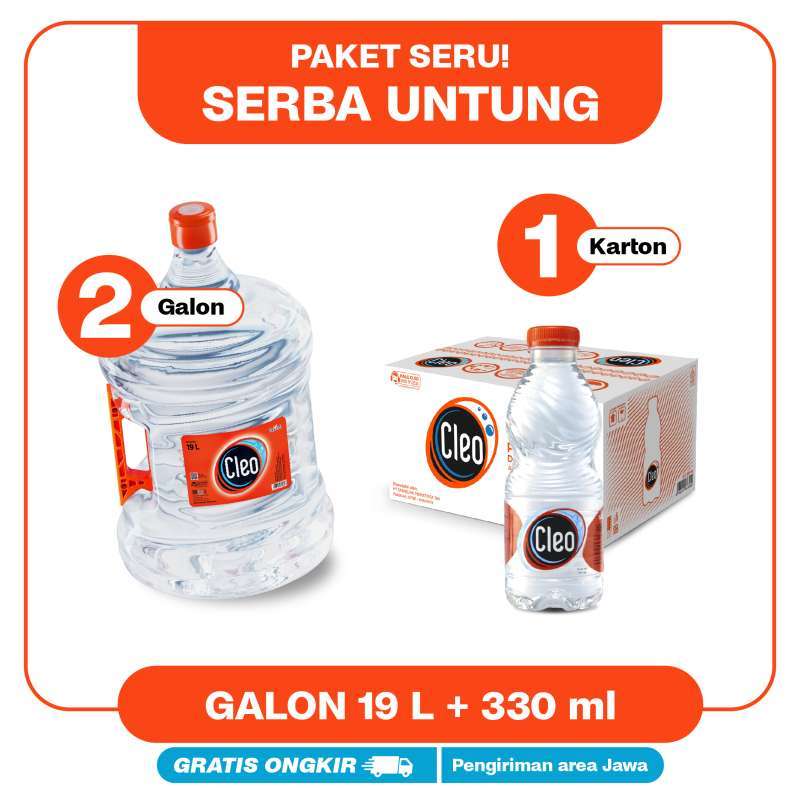 Cleo Botol 1 Liter 🔥 Harga Grosir Juni 2026