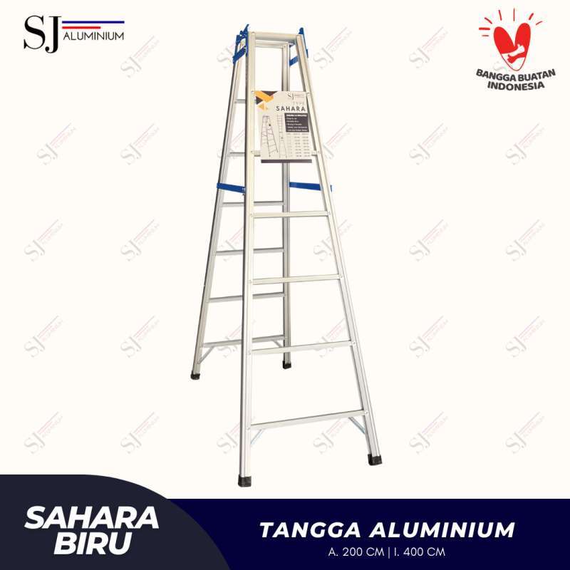 Jual Tangga Lipat Aluminium 2 Meter 💯 Harga Murah & Kualitas Terbaik ...