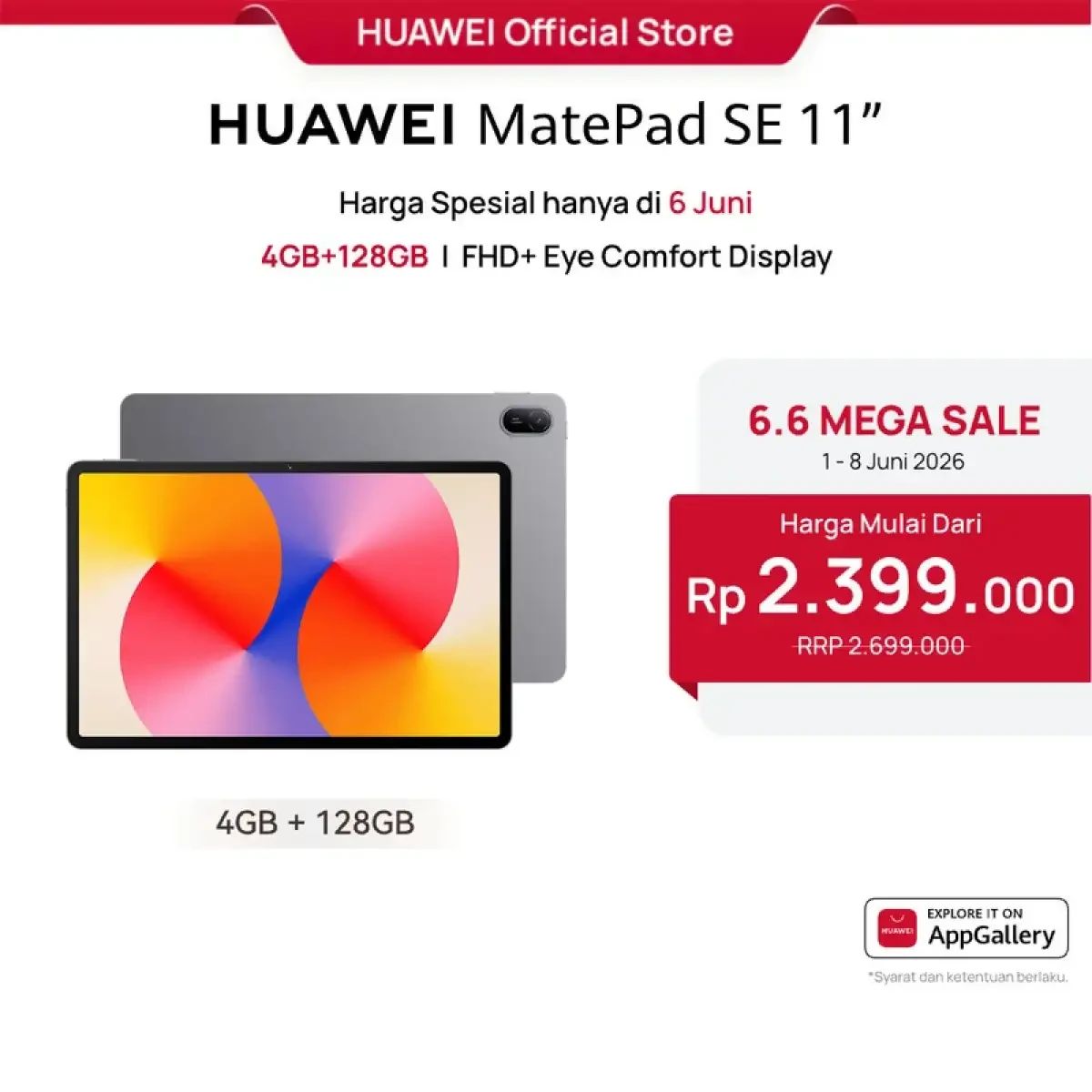 Harga Huawei Matepad - Spesifikasi Lengkap Juni 2026