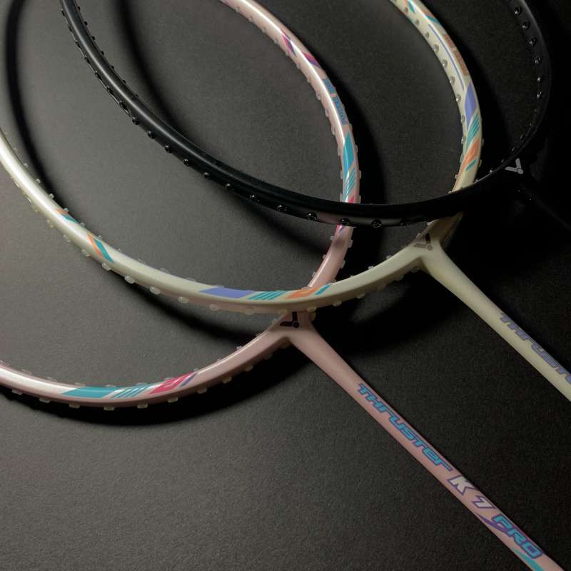 Promo Raket Badminton Victor Thruster K 7 Pro / Tk-7 Pro - A-white ...