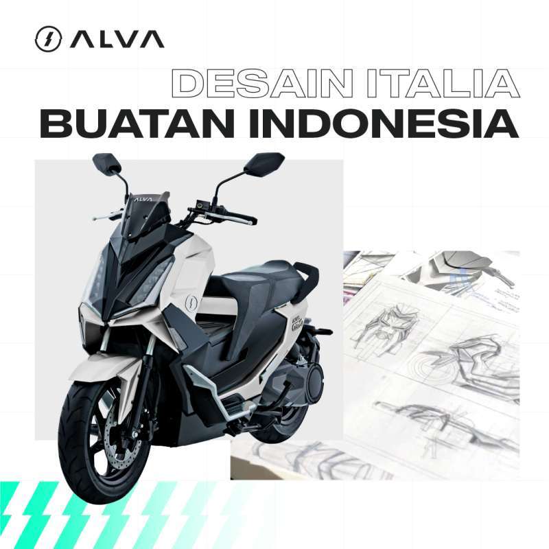 Promo Alva - Alva Cervo Sepeda Motor Listrik 2 Baterai - Halo White ...