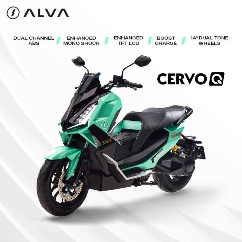 Promo Alva - Alva Cervo Q Sepeda Motor Listrik 2 Baterai Diskon 3% Di ...