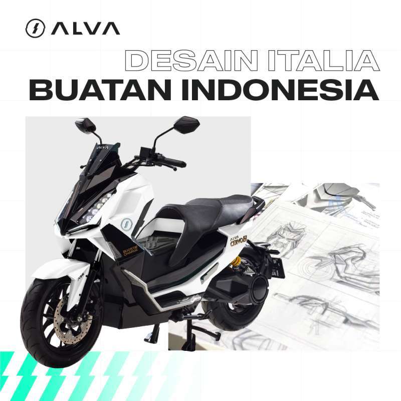 Promo Alva - Alva Cervo Q Sepeda Motor Listrik 2 Baterai Diskon 3% Di ...