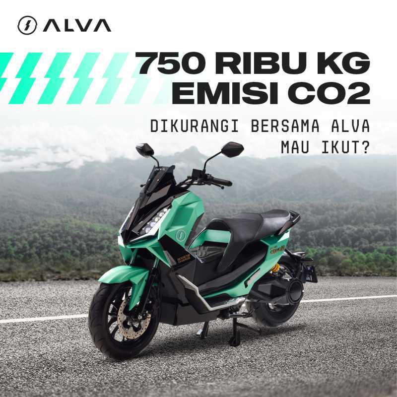 Jual Alva Cervo Q Sepeda Motor Listrik - Viridian Jabodetabek Di Seller ...