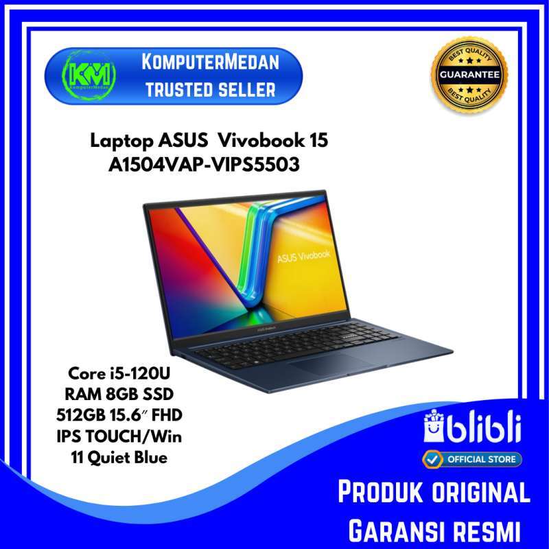 Jual Laptop Asus Vivobook 15 A1504vap-vips5503 Core I5-120u Ram 8gb Ssd ...