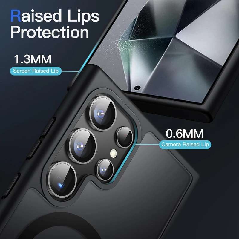 Jual Casing Samsung S22 Ultra Case MagSafe Black Matte Di Seller ...