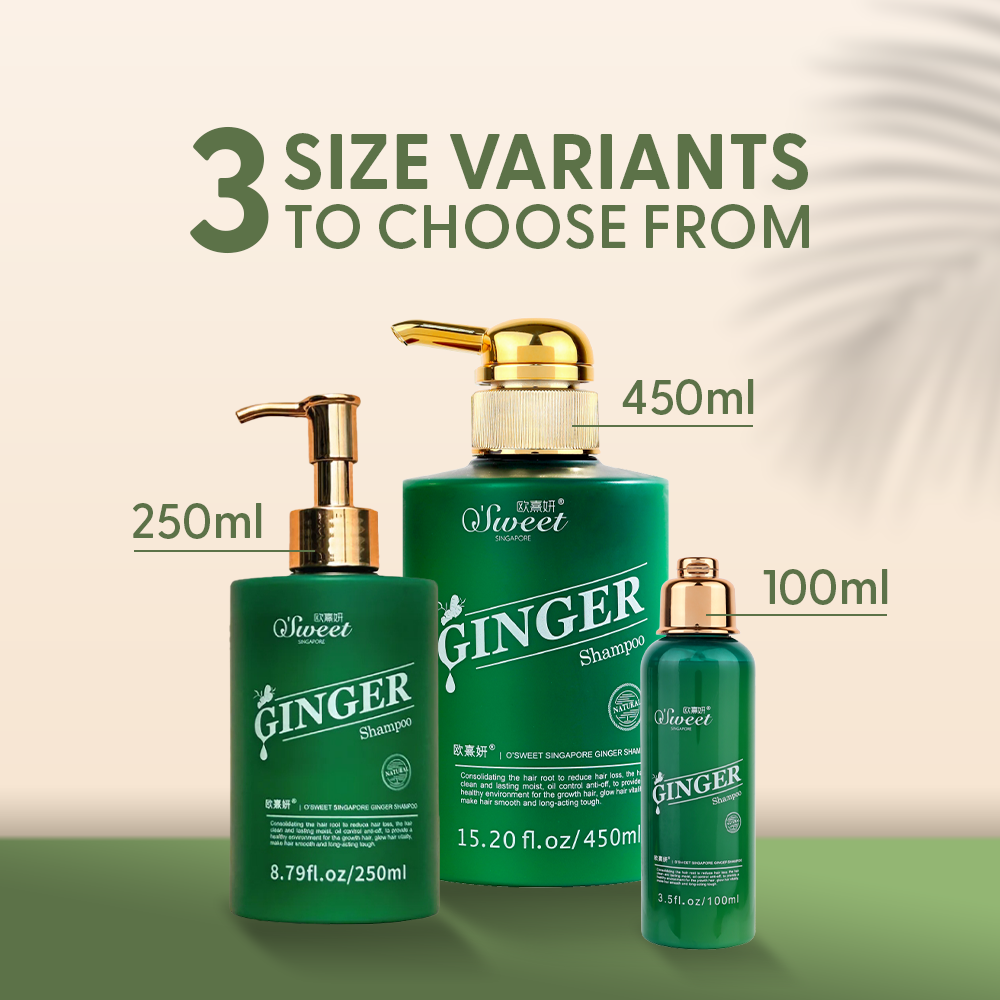 Promo O'Sweet Singapore Ginger Shampoo 450ml Diskon 5% di Seller O'Sweet Singapore Official ...