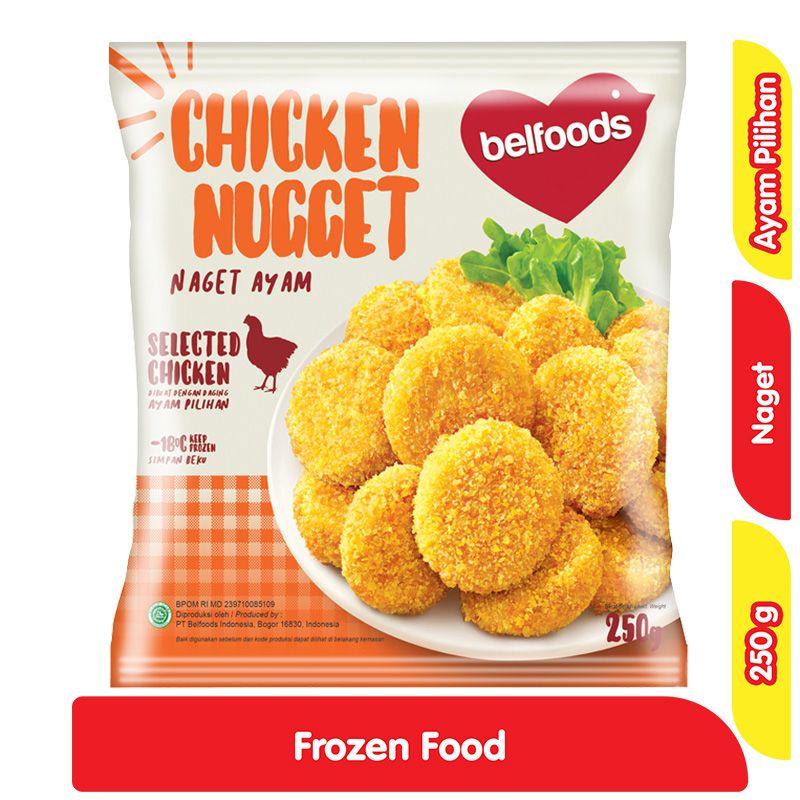 Jual belfoods Favorite Chicken Nugget 250 g di Seller Alfamart Click ...