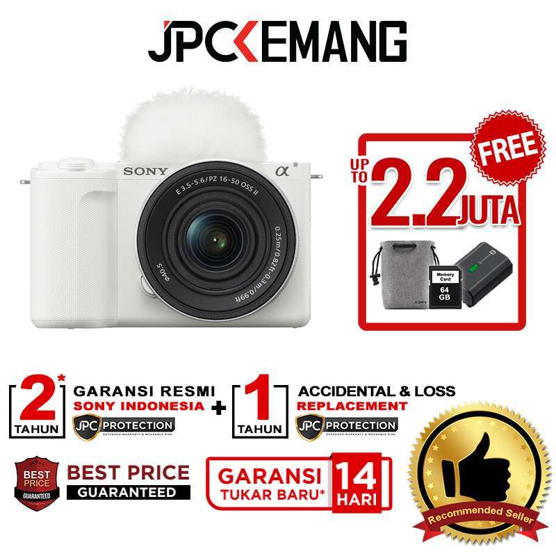 Promo Jpc Kemang Sony Zv-e10 Ii Kit 16-50mm Mirrorless Camera Sony Zve10 Zve 10 Mark 2 Kit 16-50 ...