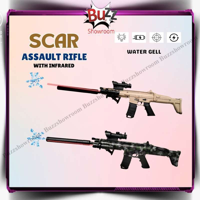 Promo Mainan Anak Wgg Assault Rifle With Infrared Water Gel Blaster ...
