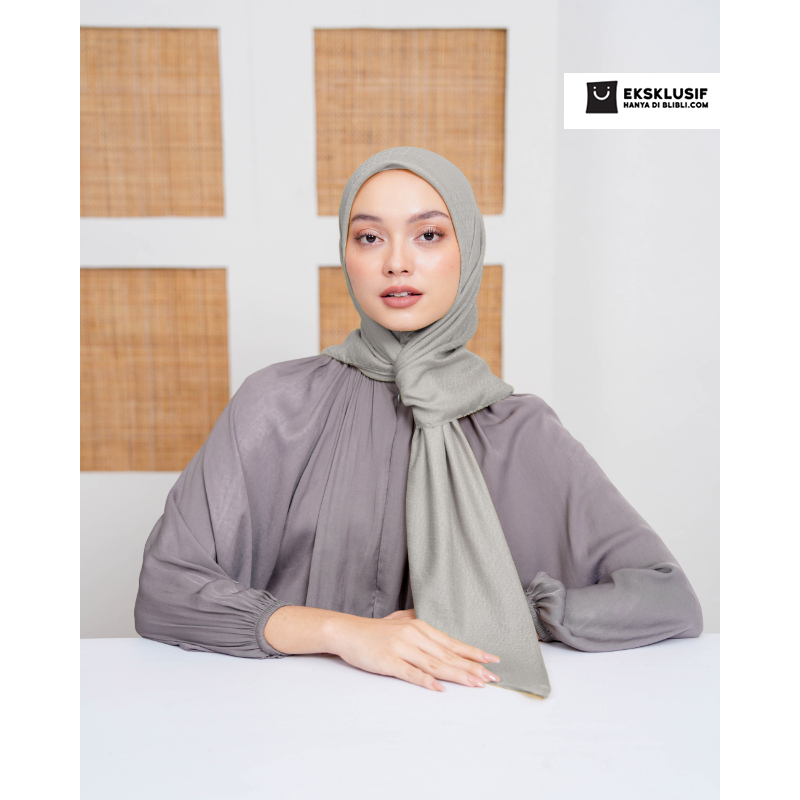 Promo Heaven Lights Signature Emboss Scarf - Misty Diskon 3% Di Seller ...
