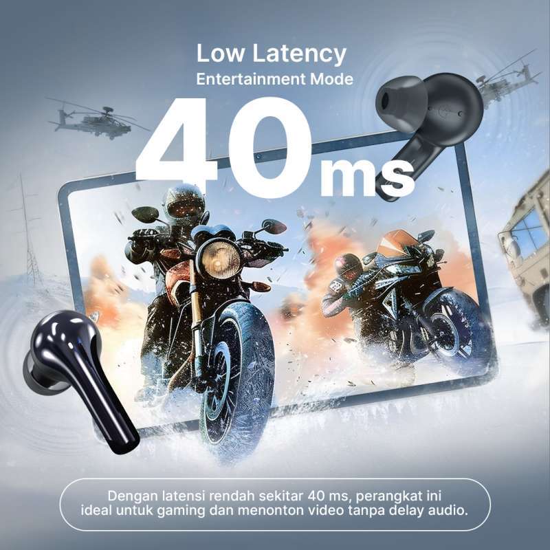 Promo Soul S Live Anc Tws Bluetooth Earphone Anc Hybrid With 6 Mic True ...