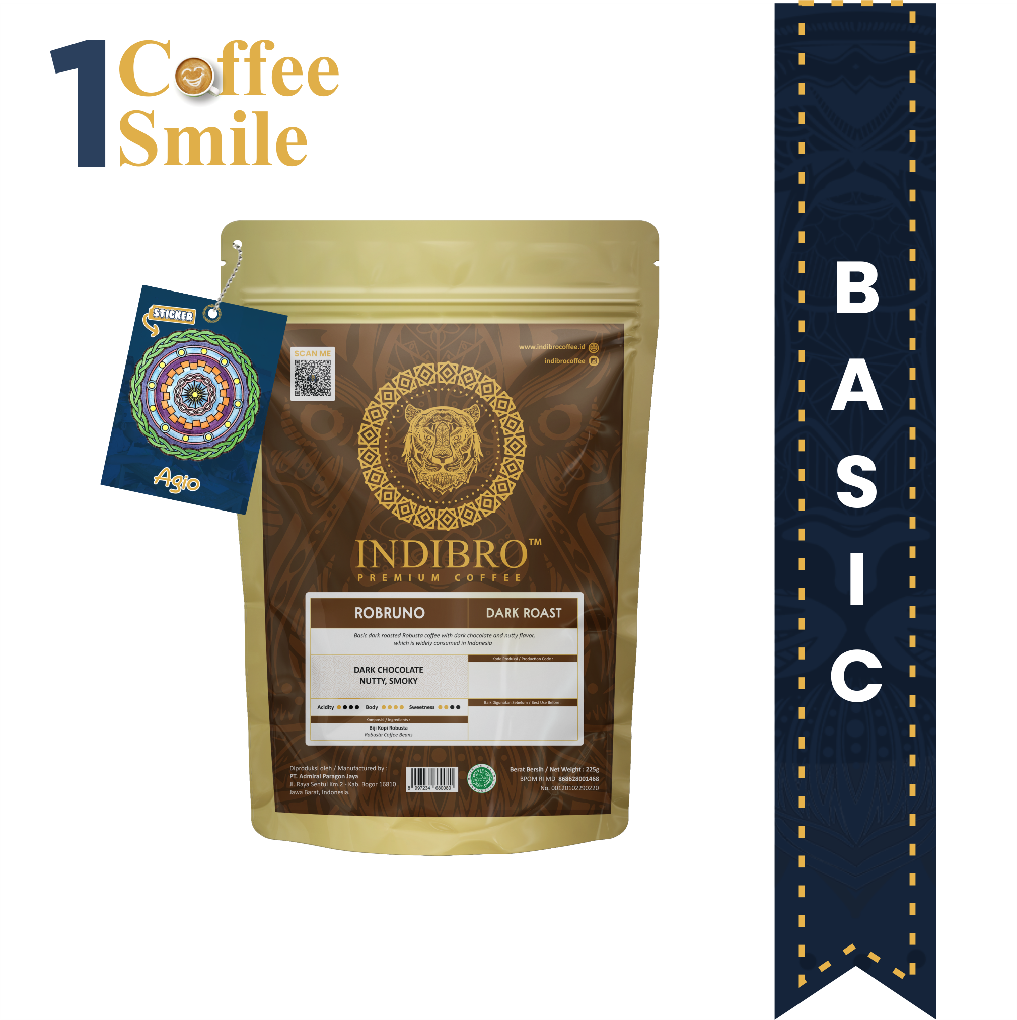 Jual Kopi INDIBRO Robusta Robruno di Seller INDIBROCoffee Official ...