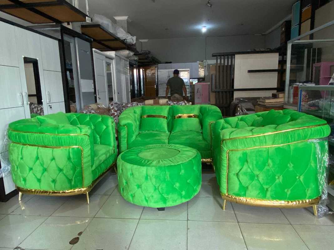 Jual Sofa Turki 211 + Meja Bulat Zs Di Seller Sumber_meubelcjr - Sawah ...
