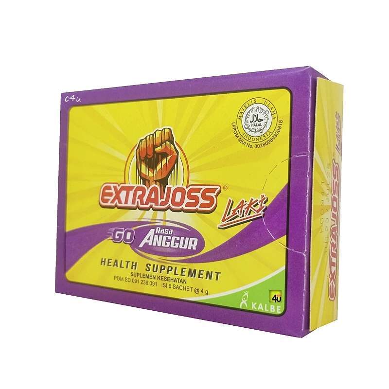 Promo Extra Joss - Minuman Serbuk Energi - Pack Isi 6 Sachet Diskon 16% ...