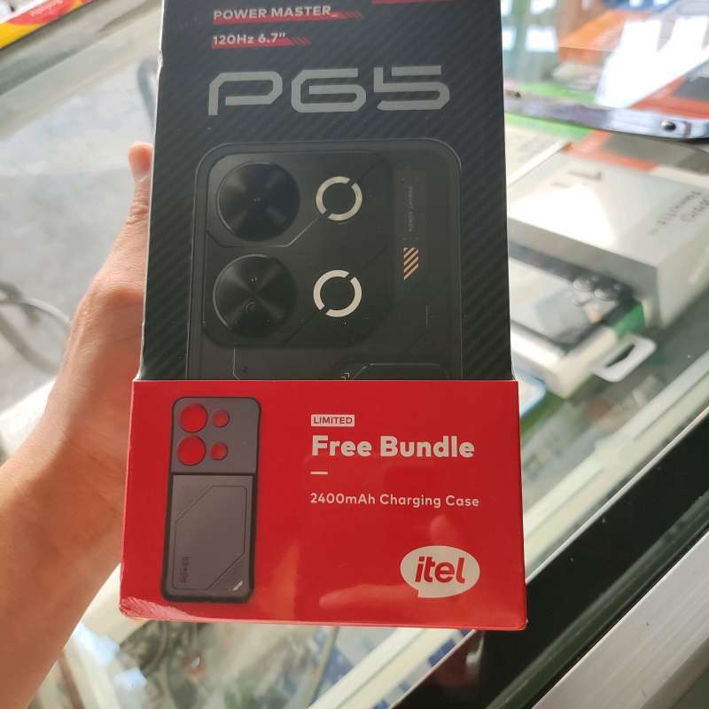 Jual Itel P65 8/128 Cyber Design - Cyber Black Di Seller Galeri-hp ...