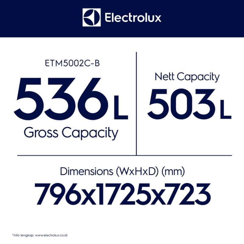 Jual Electrolux Kulkas Etm5002c-b / Etm 5002c-b / Etm 5002 C-b Di ...