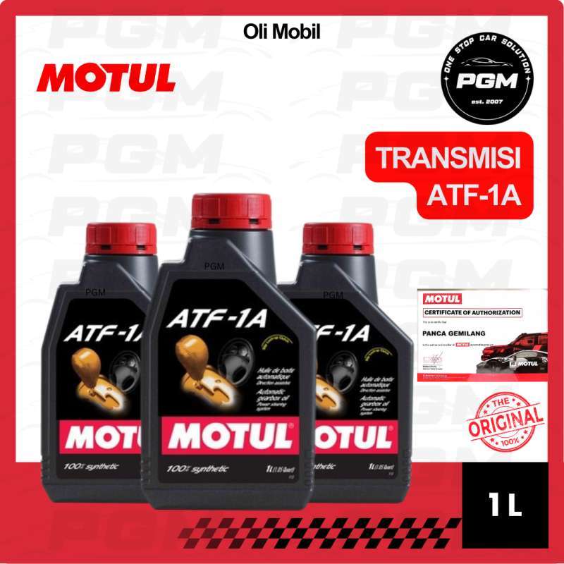Jual Oli Transmisi Motul Atf 1a Dexron Iii 1l (dijamin Ori 100%) Di ...