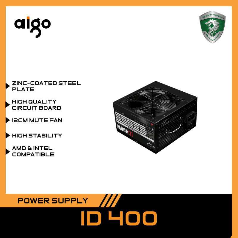 Jual Aigo Id400 Non Modular Power Supply [400 Watt] Di Seller Darkflash ...