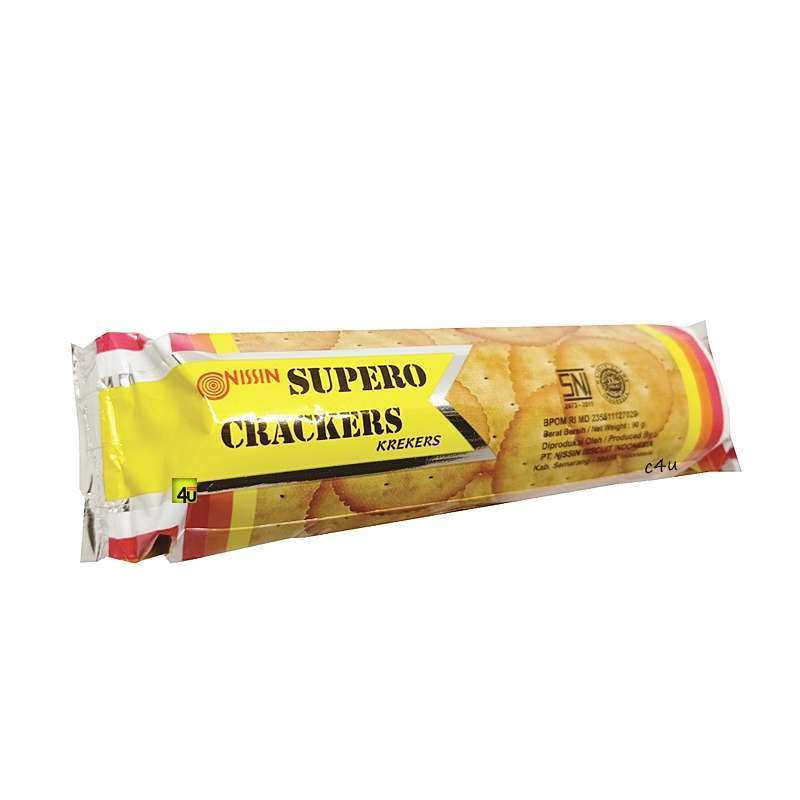 Promo Nissin Supero Crackers Biskuit [90 G] Diskon 6% Di Seller ...