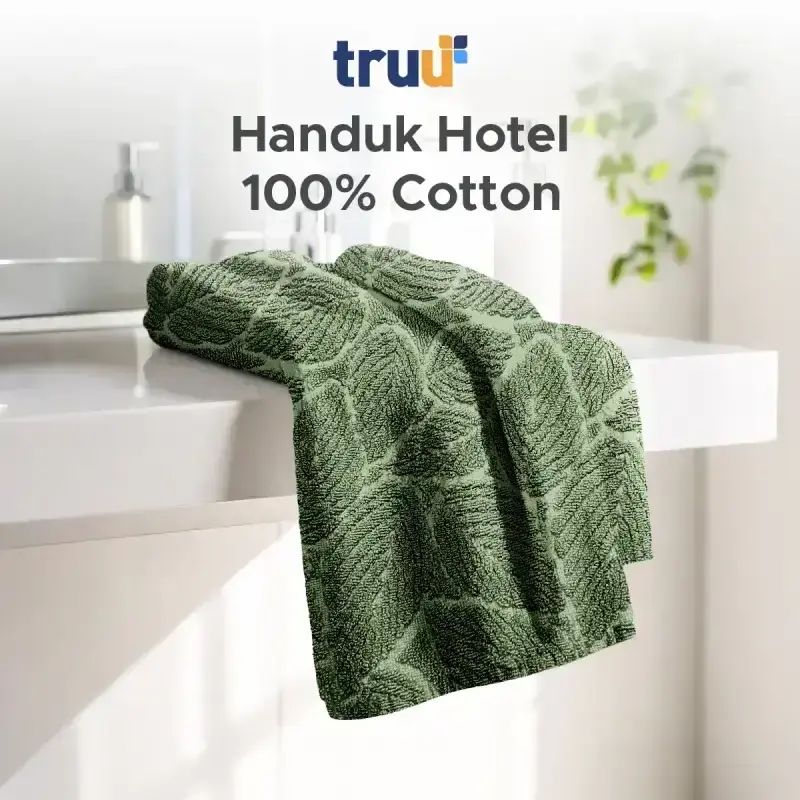 Promo Truu Handuk Eksklusif Leaf Pickle Tr.t033 100% Katun 550gsm ...
