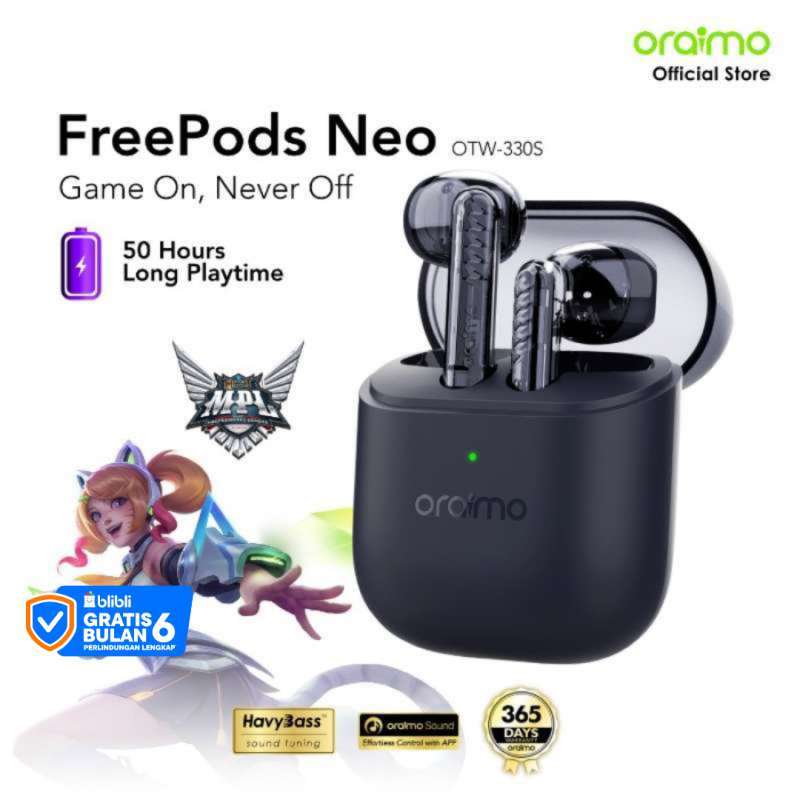 Promo Oraimo X Mpl Mobile Legends Tws Freepods Neo Otw-330s Special ...