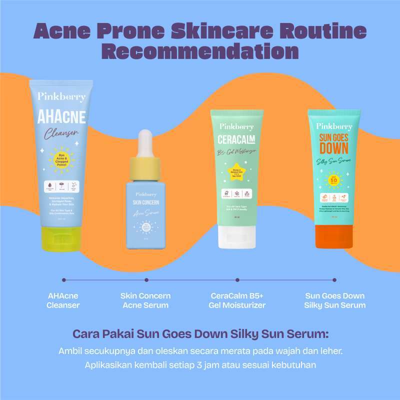 Promo 4in1 Bye Acne Kit - Acne Skincare Bundle (cleanser + Serum ...