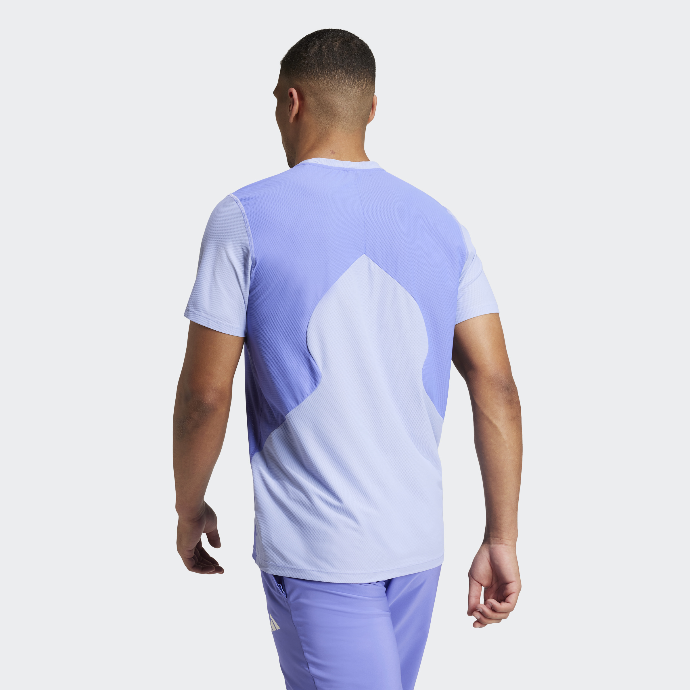Promo adidas Men Running Own The Run Colorblock Aeroready T-shirt Jaket ...